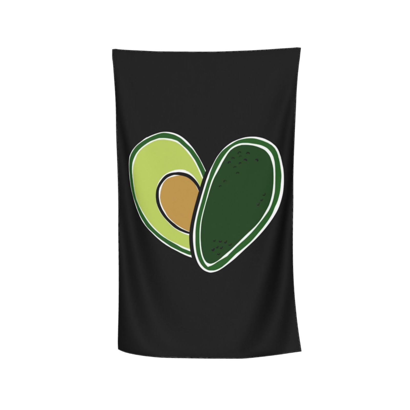 Zahika Avocado Beach Towel Absorbent Bathroom Towels Beach Towels Oversized Super ​32x52 Inch