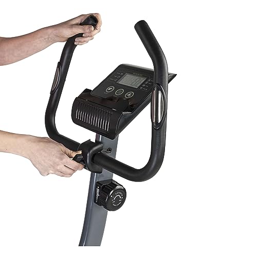 Tunturi 16TCFB3550 B35 Cardio Fit Series Heavy Upright Exercise With Heart Rate Monitor, Black