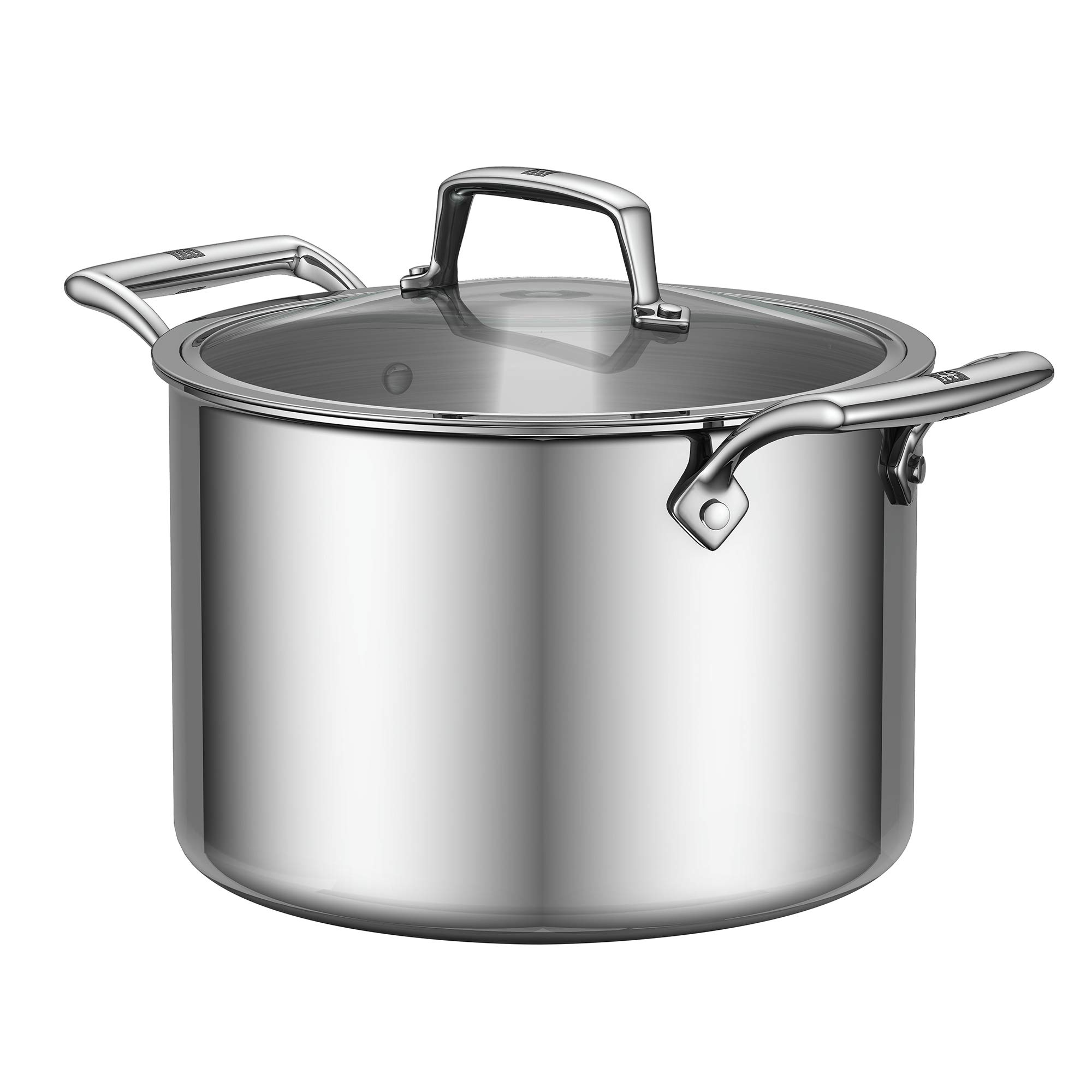 ZWILLING Energy 3-Ply 8-qt Stainless Steel Stock Pot w/Lid