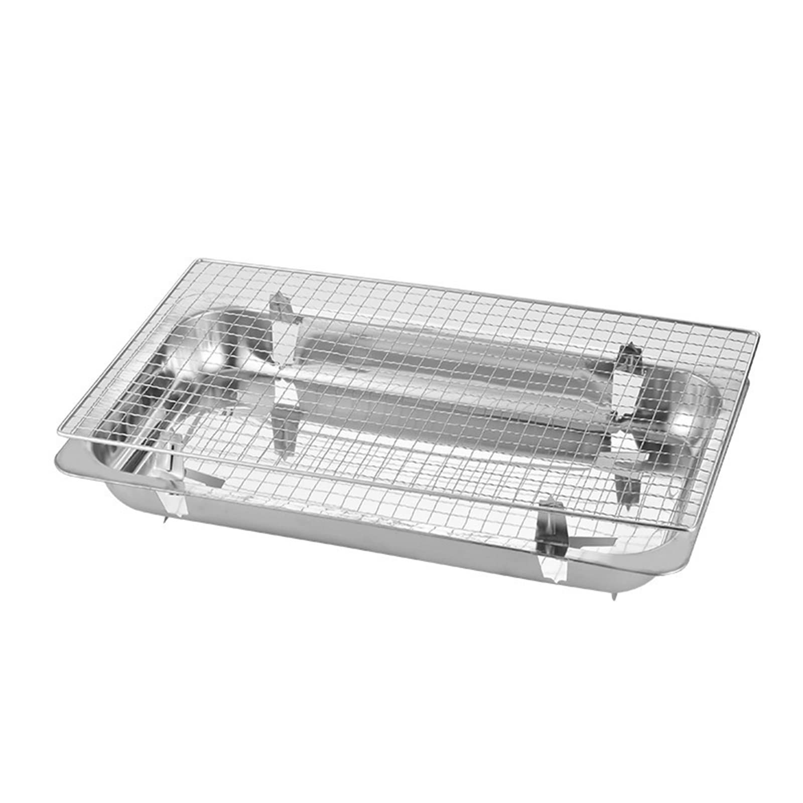 TAMYID Charcoal Grills, BBQ Disposable Barbecue Plate Household Stainless Outdoor Ovensteel Portable Barbecue Oven Barbecue Gift