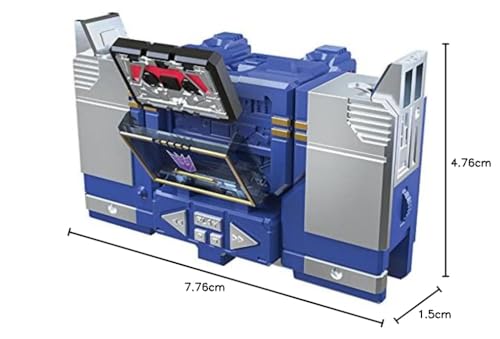 Transformers Toys Generations War for Cybertron: Kingdom Core Class WFC-K21 Soundwave Action Figure - Kids Ages 8 and Up, 3.5-inch