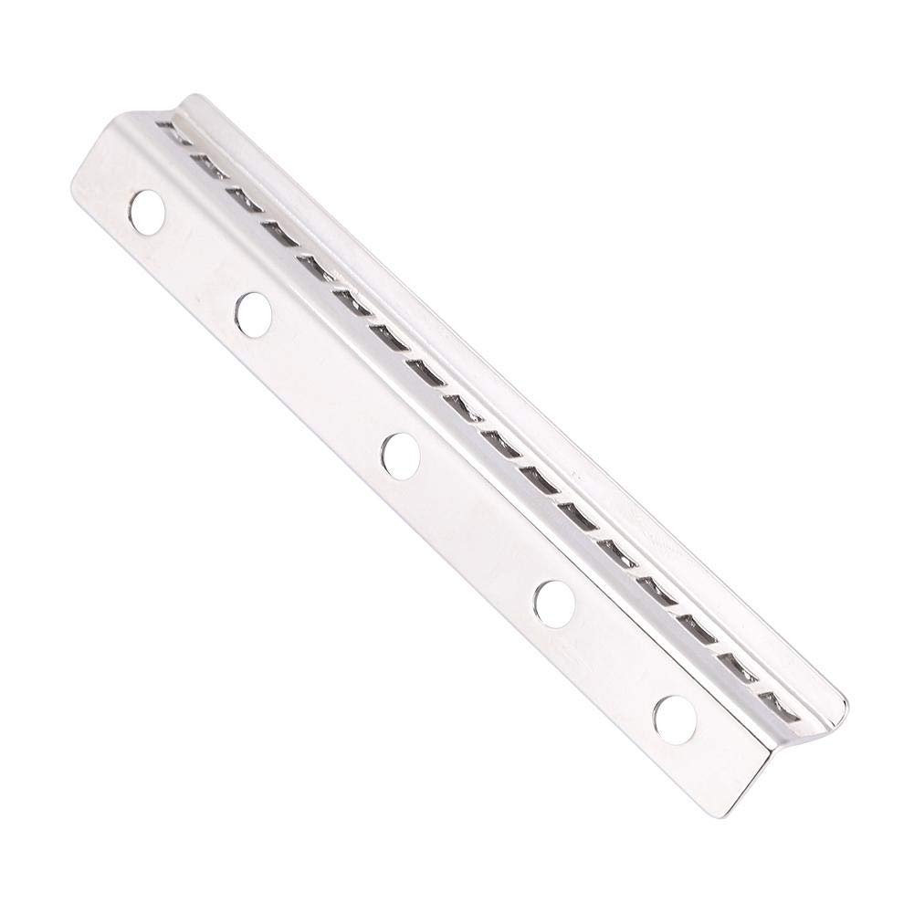 Thumb Piano Keys Set Kit, Bridge Saddle and 17 Stainless Steel Keys for Kalimba Thumb Piano DIY Replacement Parts Keyboard instrument accessories