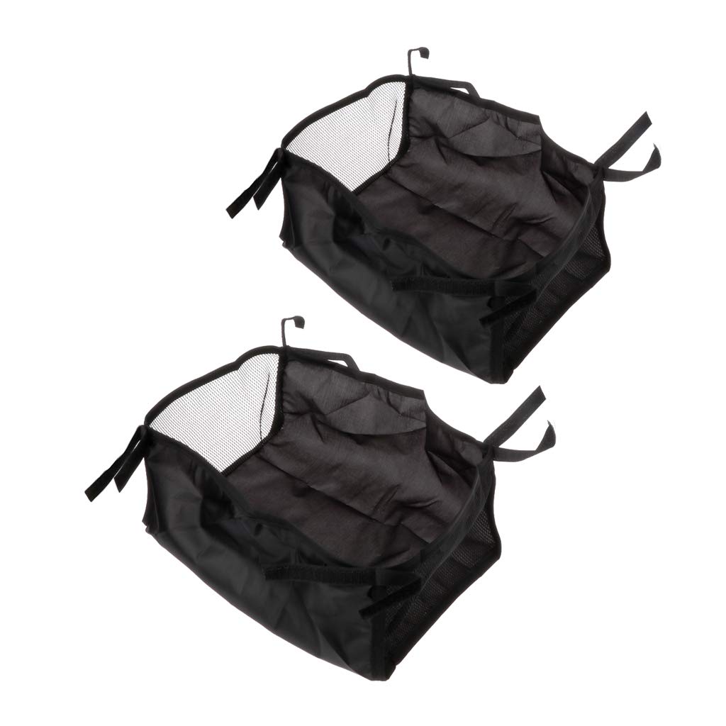 Yuxiale Baby Stroller Pram Waterproof Bottom Basket Infant Pushchair Buggy Shopping Storage Case Organizer Bag Mesh Netting Accessories Organizer