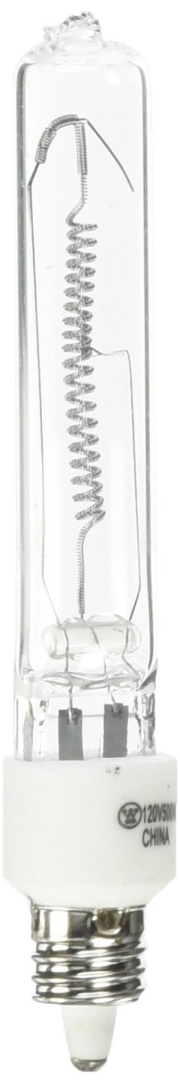 Westinghouse 0447000, 500W T4, E11 Mini-Can Base Clear 2000Hr 9000LM 120V Halogen Light Bulb