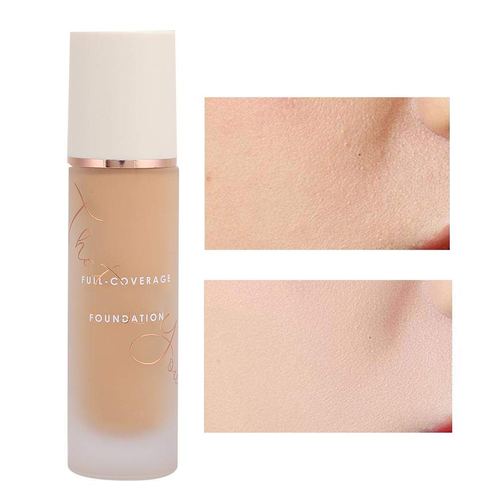 yuytee Matte Liquid Foundation, Moisturizing BB Cream, Waterproof Lasting Blemish Covering Concealer, Make-Up Base (#6)