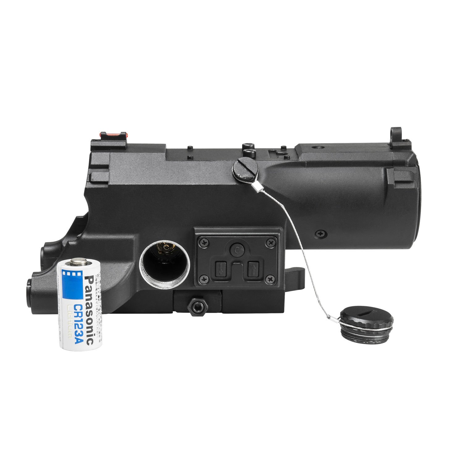 Vism Eco Mod3 4X Magnification 34mm Scope, Black