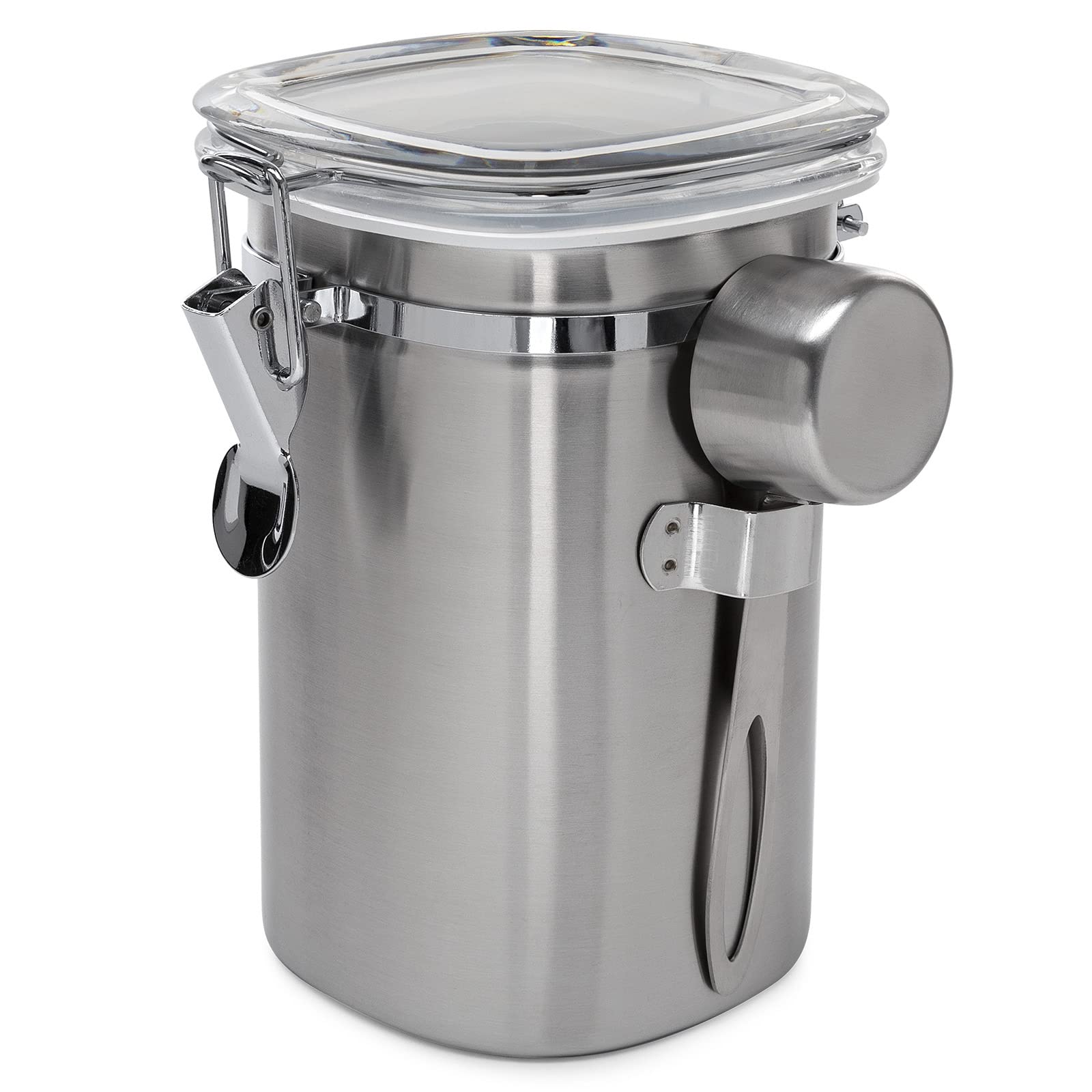 Cuisinart SS-20 Coffee Center 10-Cup Thermal Single-Serve Brewer Coffeemaker (Silver) Bundle with Chefwave Coffee Canister (2 Items)