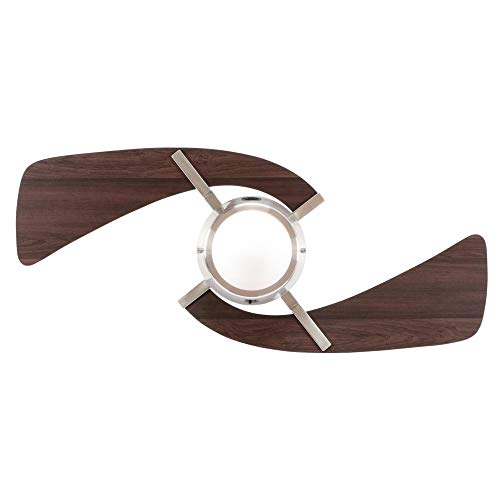 Westinghouse 7231100 Harmony Indoor Ceiling Fan with Light, 48 Inch, Brushed Nickel