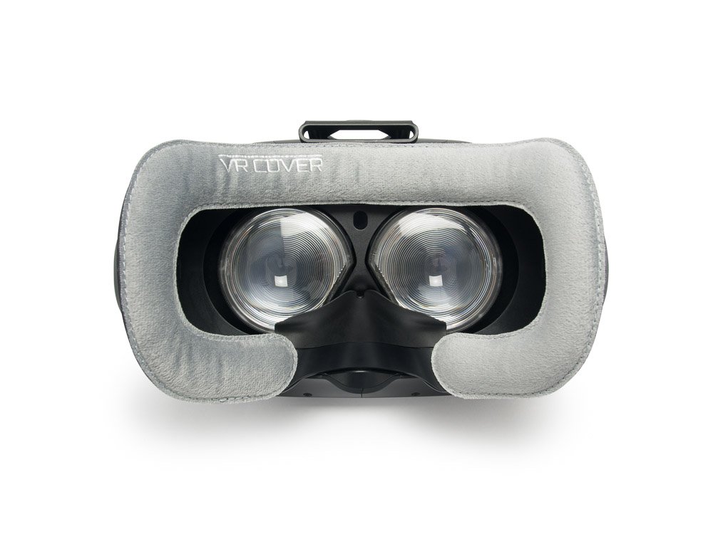 VR Cover Memory Foam Replacement Velour Gray 10mm for HTC Vive