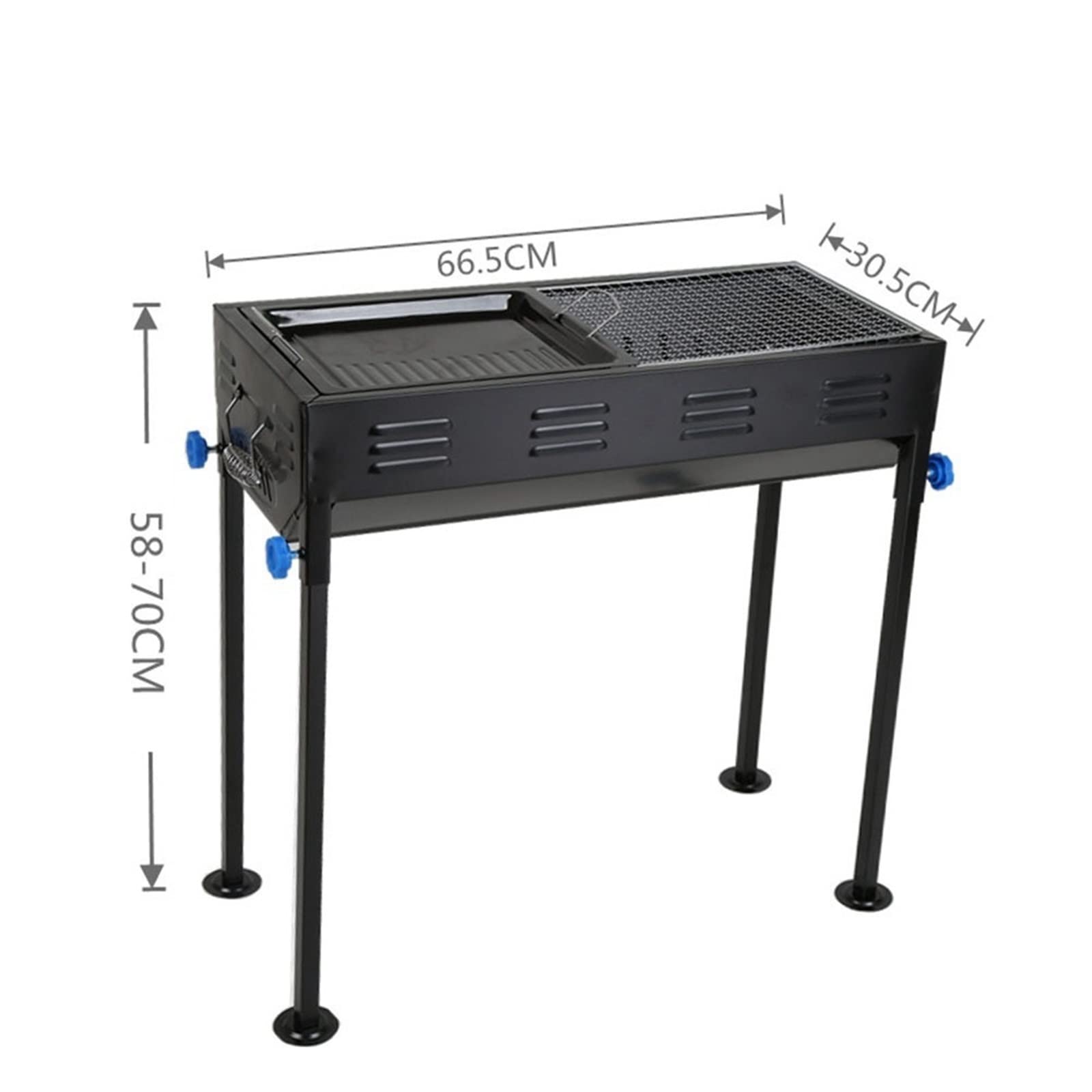 TBMAKE Grills Thickened BBQ Grill Camping Wood Charcoal High Temperature Stainless Steel Barbecue Net Home Family Outdoor Portable BBQ Tools