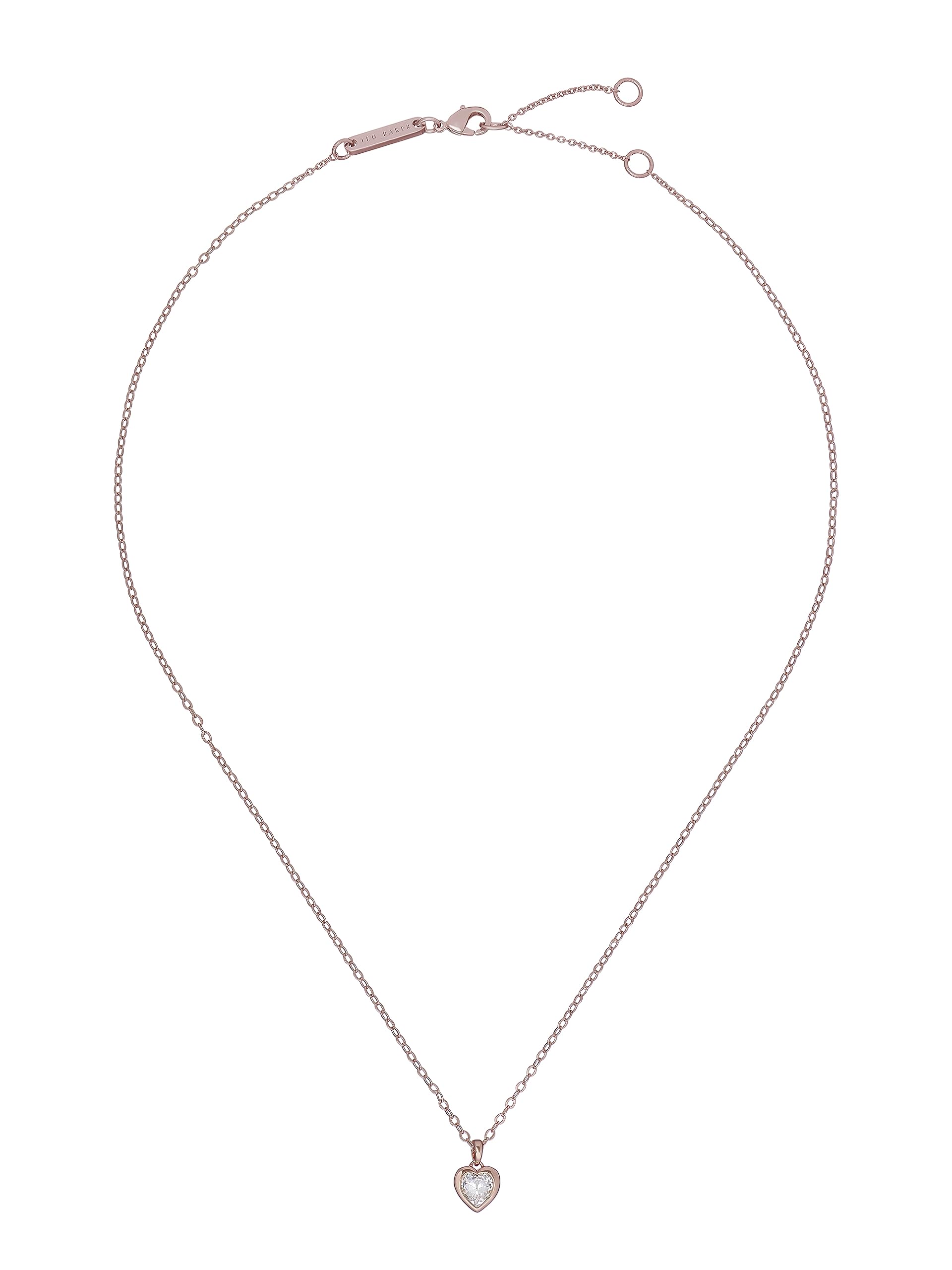 Ted Baker London Hannela Crystal Heart Pendant Necklace for Women