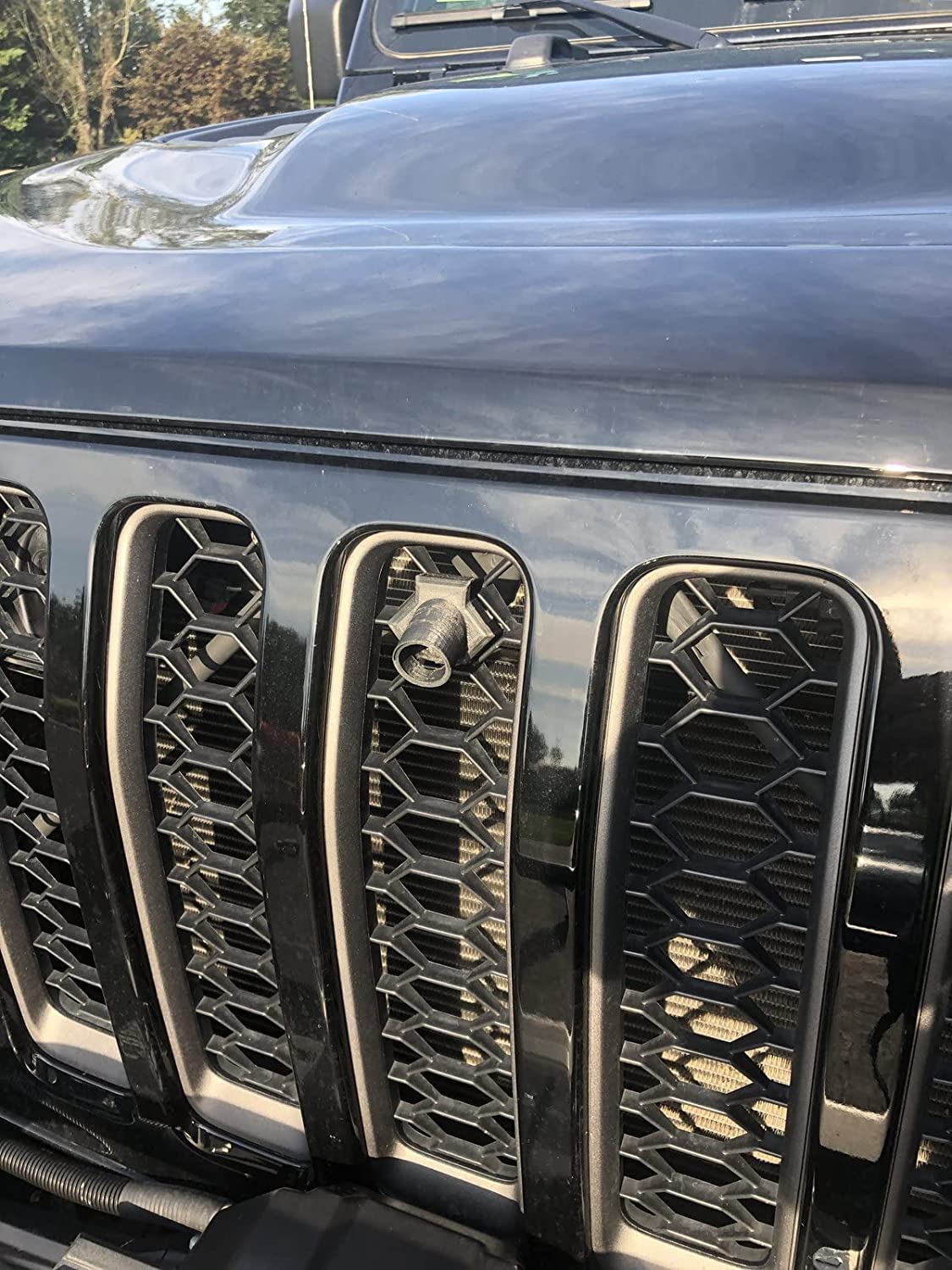 Z Automotive Front Camera Kit - Fits Jeep Wrangler JL 2018-2021 - Grille-Mounted Install Kit - Perfect for the Trail or Parking