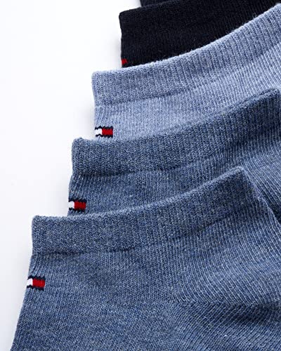 Tommy Hilfiger Men’s Socks – Lightweight No Show Socks (10 Pack), Size 7-12, Black/Blue