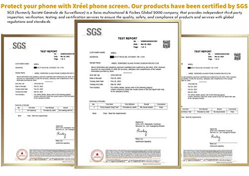 Xréel Platinum Shield Compatible with [iPhone 13 Pro Max], Tempered Glass Screen Protector and Camera Lens Protector (2 Pack), 9H Hardness, Scratch Resistance, Ultra HD, Bubble Free, Case friendly and Easy to Install. (Installation Aid Tool Included)