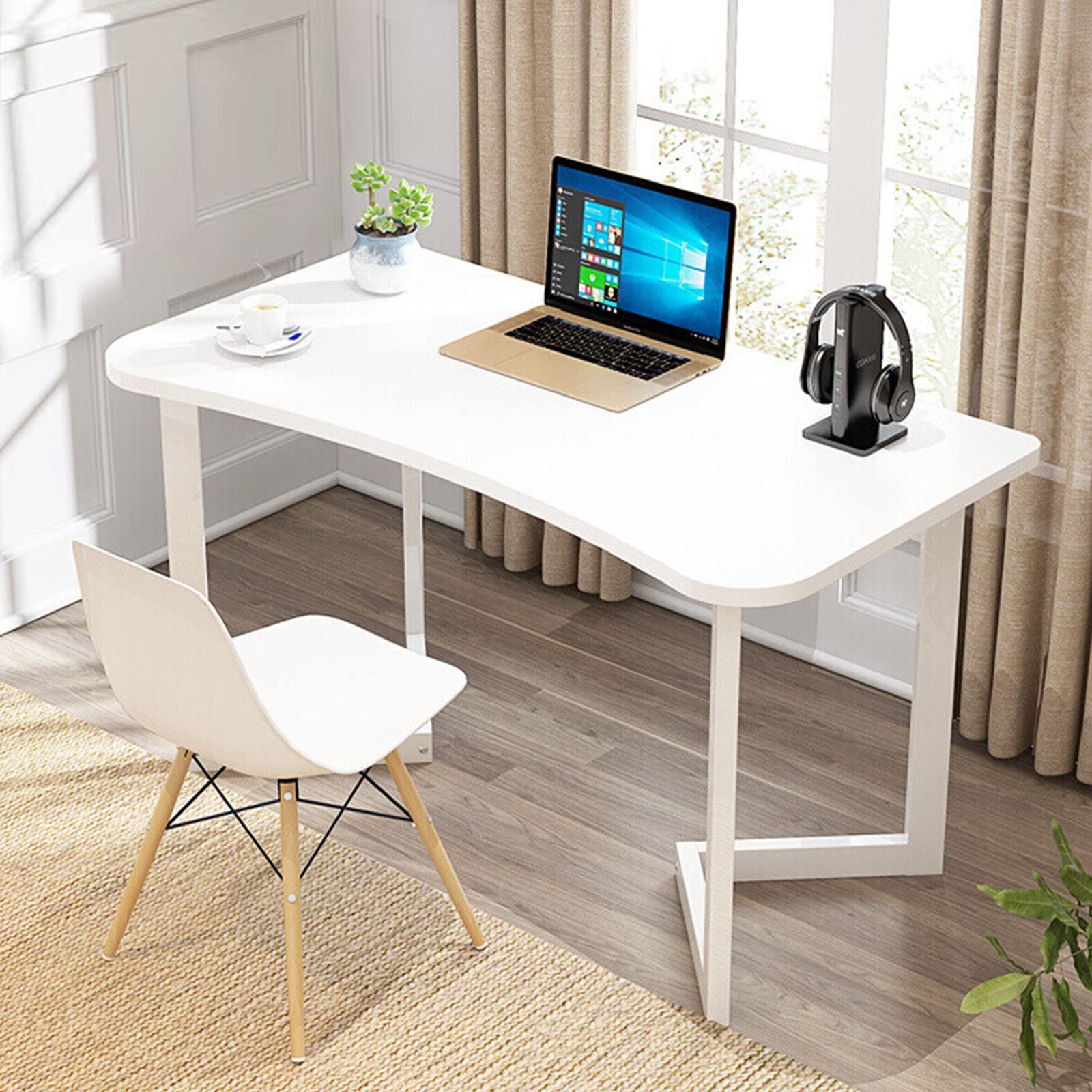 XUEGW Computer Desk Home Office Desk Writing Desks Study Table Modern
