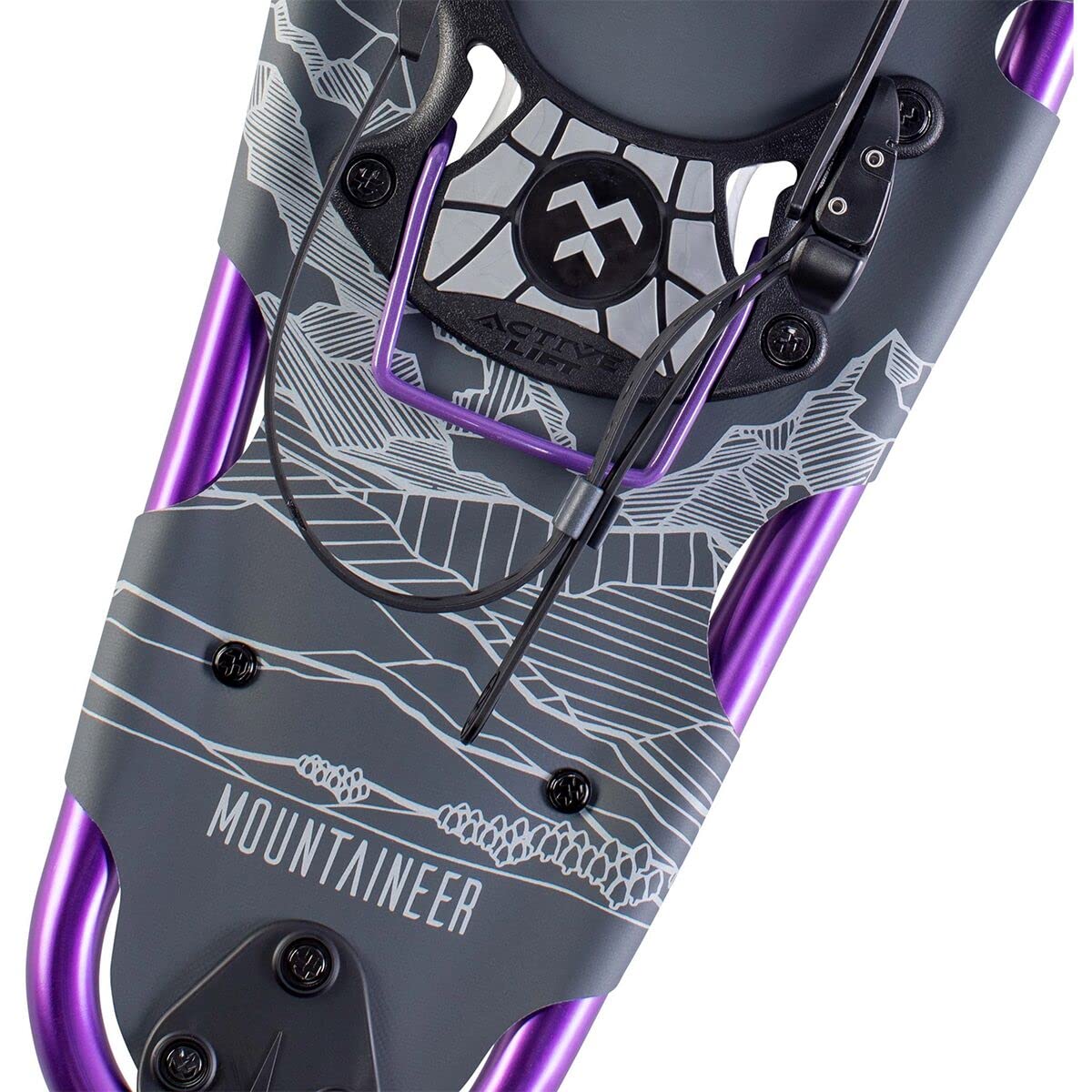 Tubbs Snowshoes Mountaineer W, Purple, 21 (X19010010121W)