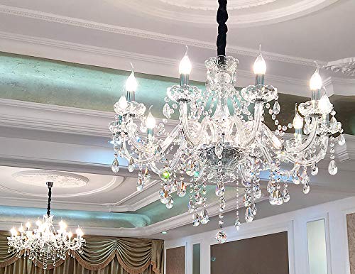 ZYCYLIGHT E12 LED Bulbs,4W LED Candelabra Light Bulbs, B11 LED Chandelier Bulb, LED Candle Bulbs, C35 LED Bulb, Frosted Glass LED Bulb, Warm White,2700K, Dimmable,10 Pack