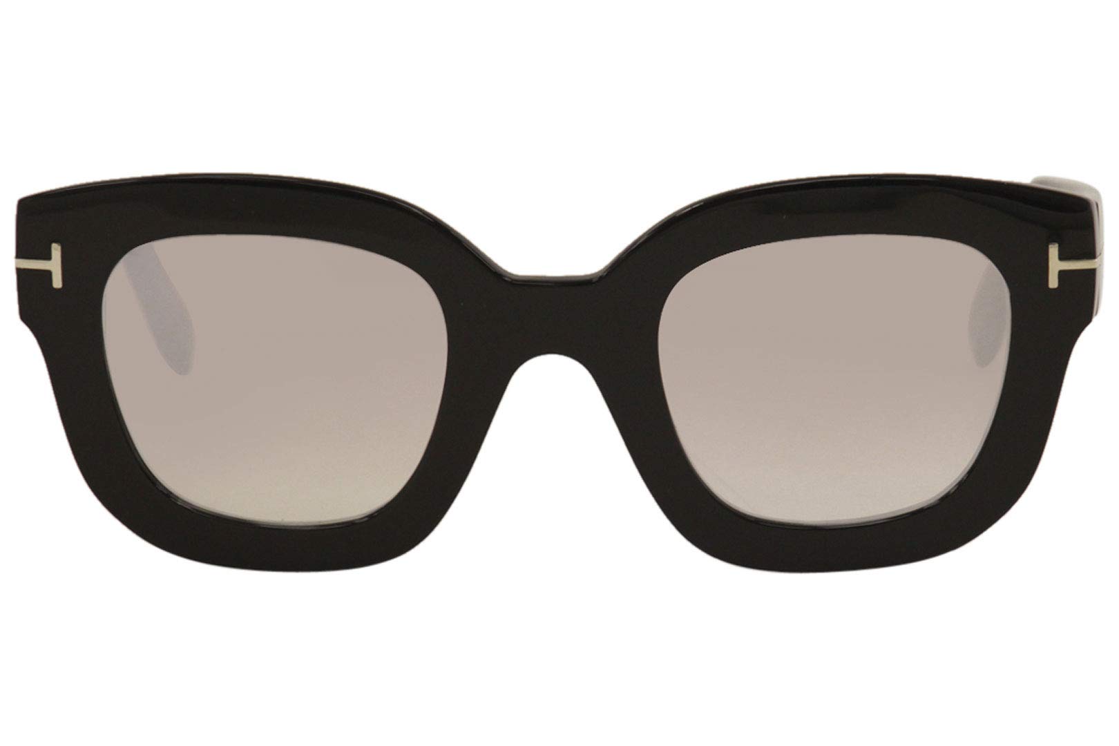 Tom Ford Women's Sunglasses - Pia TF659 01Z - Shiny Black/Wine Fade (48-26-140)