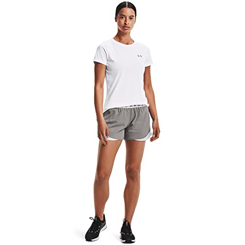 Under Armour Women's UA Play Up Shorts 3.0 LG Gray
