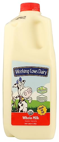 WORKING COWS DAIRY Organic Cream on Top Whole Milk, 64 FZ