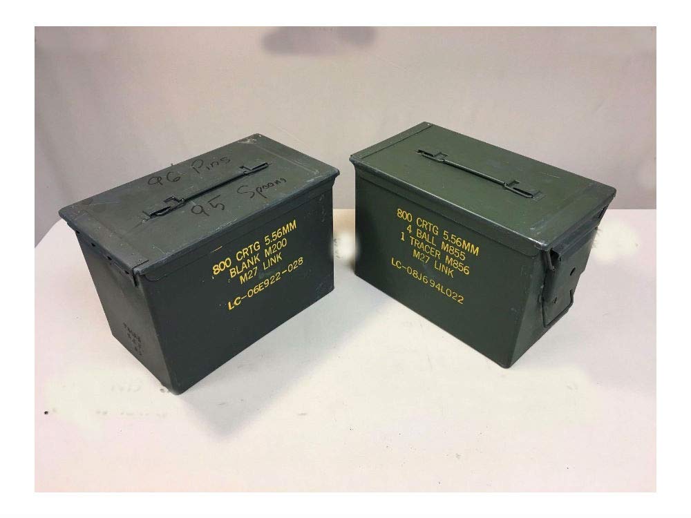 USGI Military Fat 50 Cal PA108 Saw Box Ammo Can 5.56 .223 7.62 mm