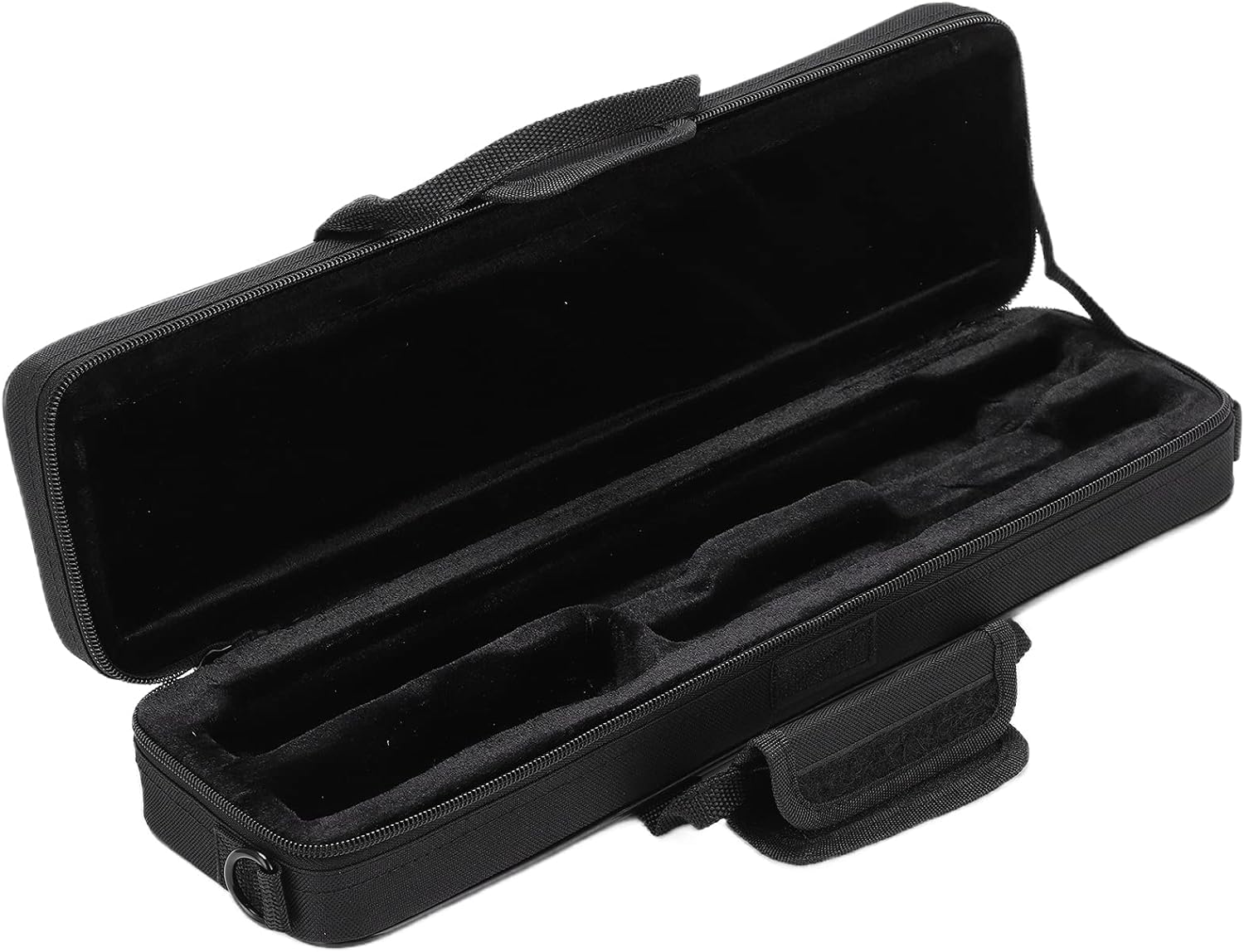 Vangoa Flute Case Carrying Bag Waterproof Lightweight for 16 Holes Flute C Foot with Adjustable Shoulder Strap and Exterior Pocket