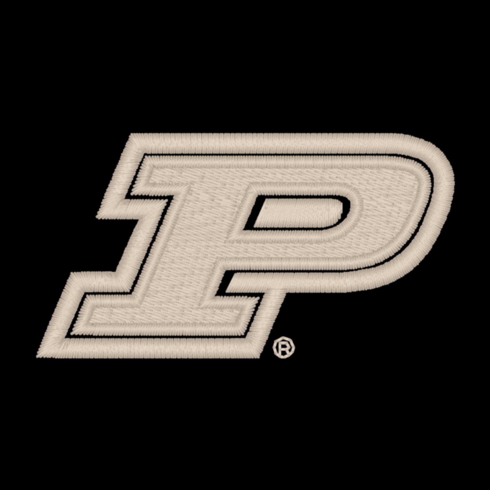 UGP Campus Apparel AP07 - Purdue Boilermakers Primary Logo Left Chest Mens Polo - X-Large - Black