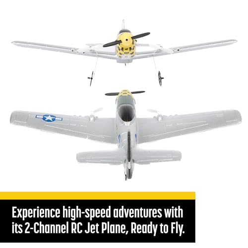 Top Race Remote Control Airplane | RC Plane 4 Channel Ready to Fly RC Planes for Adults, Advanced RC Foam Blimps for Adults, Remote Control Airplane Spitfire Shark Mouth TR-S55