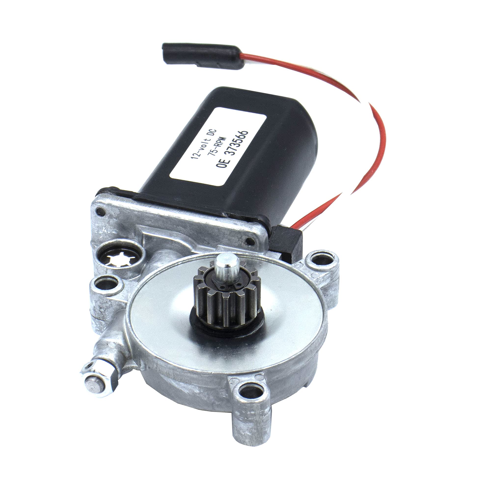 Woopeey Universal 373566 RV Power Awning Motor Replacement Compatible with Solera - Single 2-Way Connector 75-RPM and 12V
