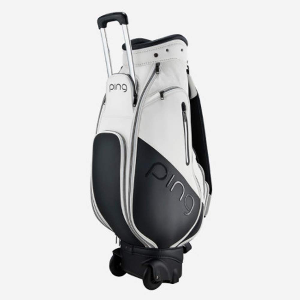 TULGIGS Samyang International Genuine 2021 Ping Sporty Star Wheeled Caddy Bag (WHITE)