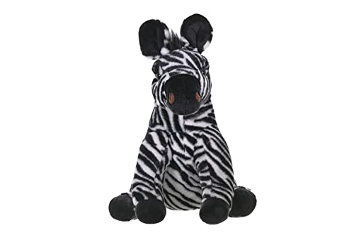 Wild Republic Zebra Plush, Stuffed Animal, Plush Toy, Gifts for Kids, Cuddlekins 12 Inches, Multicolor
