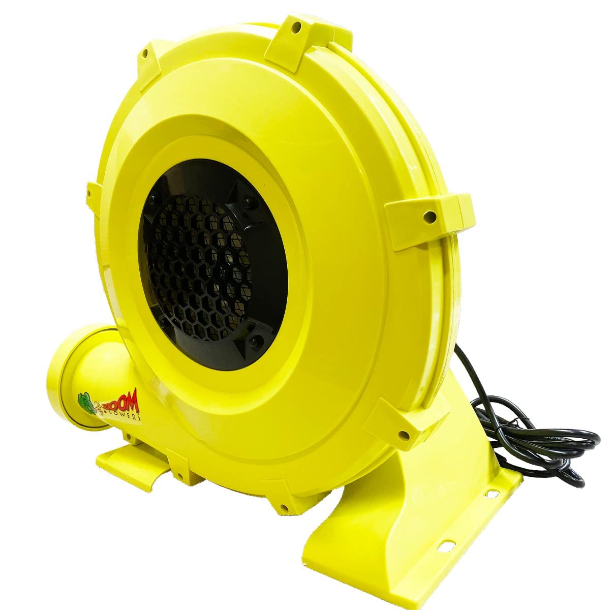 Zoom Blowers Portable Air Pump for Inflatables - Energy Efficient High Power 950-Watt, 1.25 HP Compact Residential Air Blower for Bounce Houses, Slide Combos, Water Slides and Obstacle Course for Kids