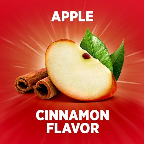 Theraflu Flu and Sore Throat Hot Liquid Powder, Apple Cinnamon Flavor, for relief from Nasal Congestion, runny nose and Headache - 6 Count Box