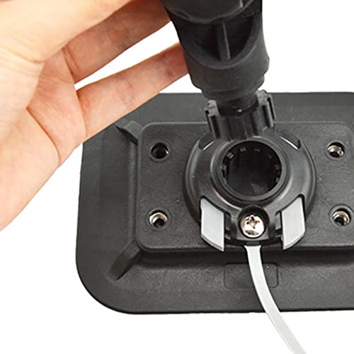 TWDYC Inflatable Boat Accessory Dinghy Raft Fishing Rod Holder Kayak Fix Pole Bracket