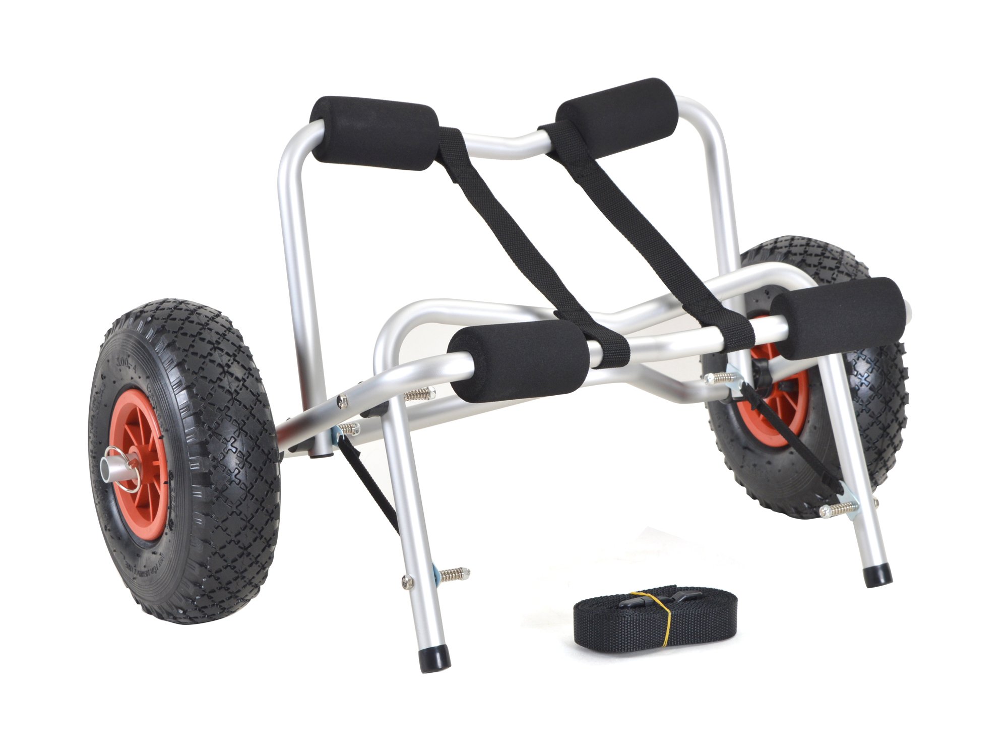 TMS 2 X Jon Boat Kayak Canoe Carrier Dolly Trailer Tote Trolley W/2 Free Cellphone Bag