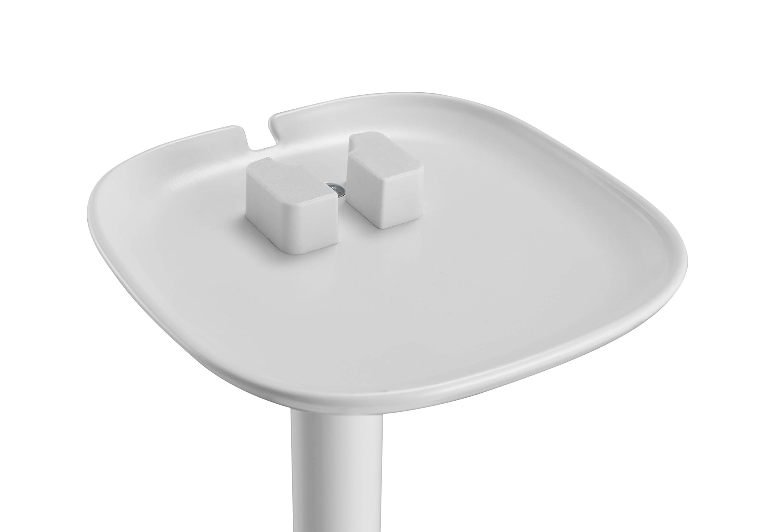ynVISION.DESIGN Fixed Height Floor Stands Compatible with Sonos One, One SL, and Play:1 Speaker | 2 Pack | YN-ONE Pair (White)