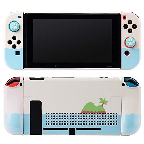 UYIYE Case for Switch - Protective Hard Case for Switch- Dockable TPU Shell Cover for Handheld Video Game Controller - Case Cover for Switch
