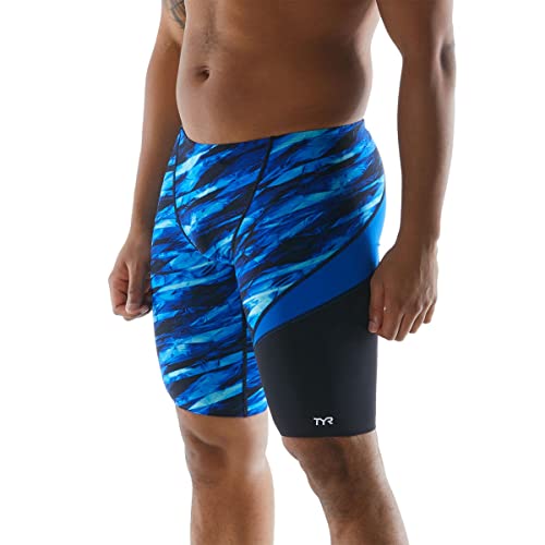 TYR SPORT Men's Standard VITRIC Jammer, Green, 24