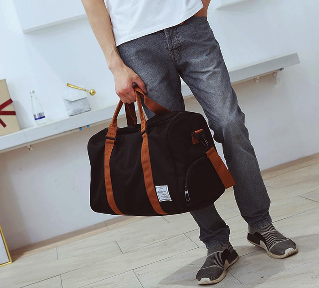 Weekender bag travel bag Gym bag with shoe compartment carry on bag tote bag for women