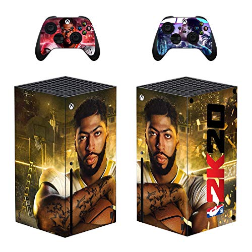 Vinyl Skin Sticker Cover Decal for Microsoft X-box-Series-X Console and Remote Controllers Football Game HD Printing (only fit X-box-Series-X )
