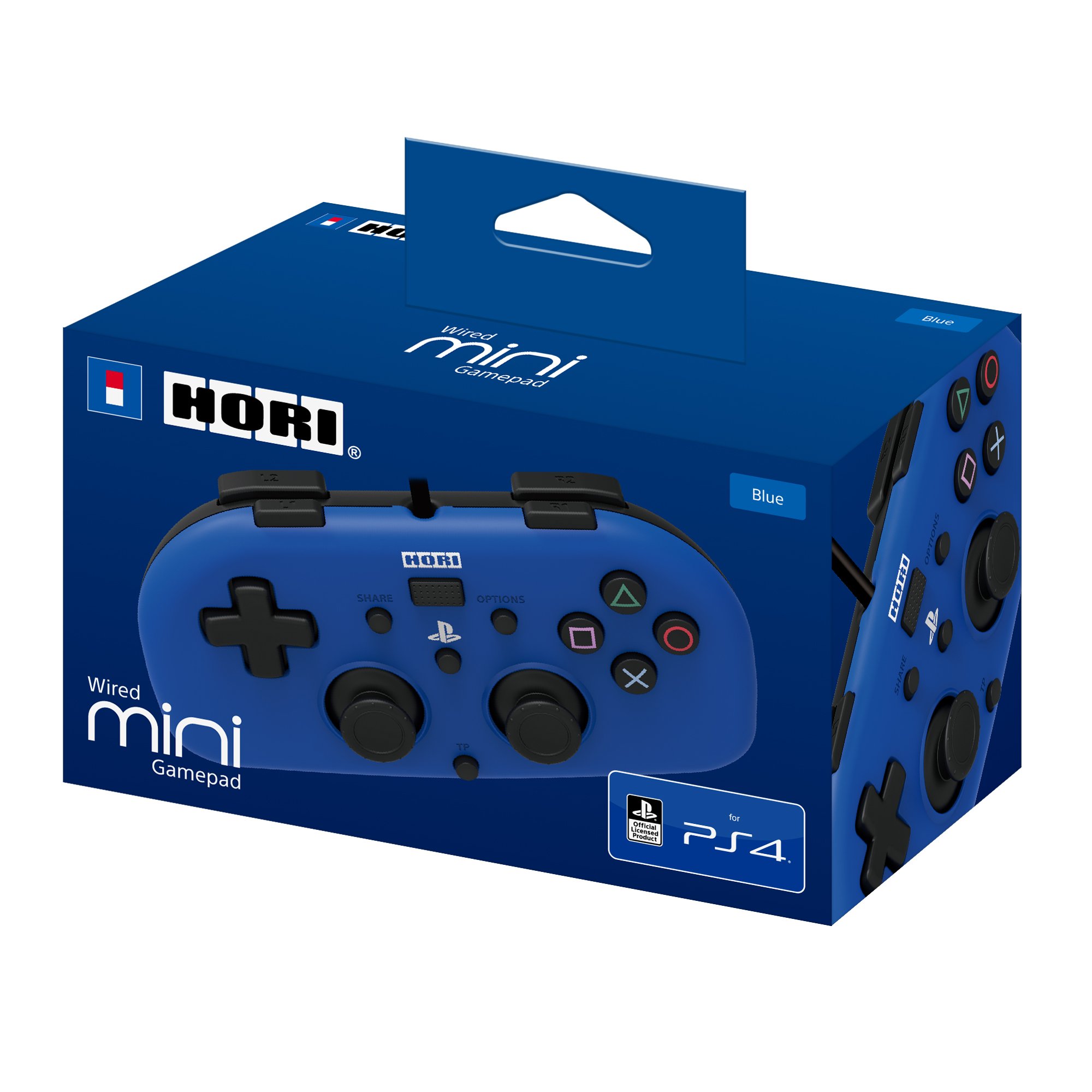 Wired Mini Gamepad for Kids - PlayStation 4 Controller - Officially Licensed (Black)
