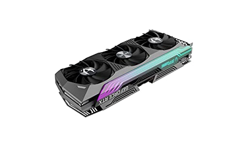 ZOTAC GeForce RTX™ 3070 Ti AMP Holo 8GB GDDR6X 256-bit 19 Gbps PCIE 4.0 Gaming Graphics Card, HoloBlack, IceStorm 2.0 Advanced Cooling, Spectra 2.0 RGB Lighting, ZT-A30710F-10P