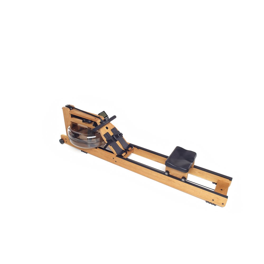 WaterRower Cherry Rowing Machine with S4 Monitor | USA Made | Original Handcrafted Erg Machine for Home Use & Gym | Best Warranty