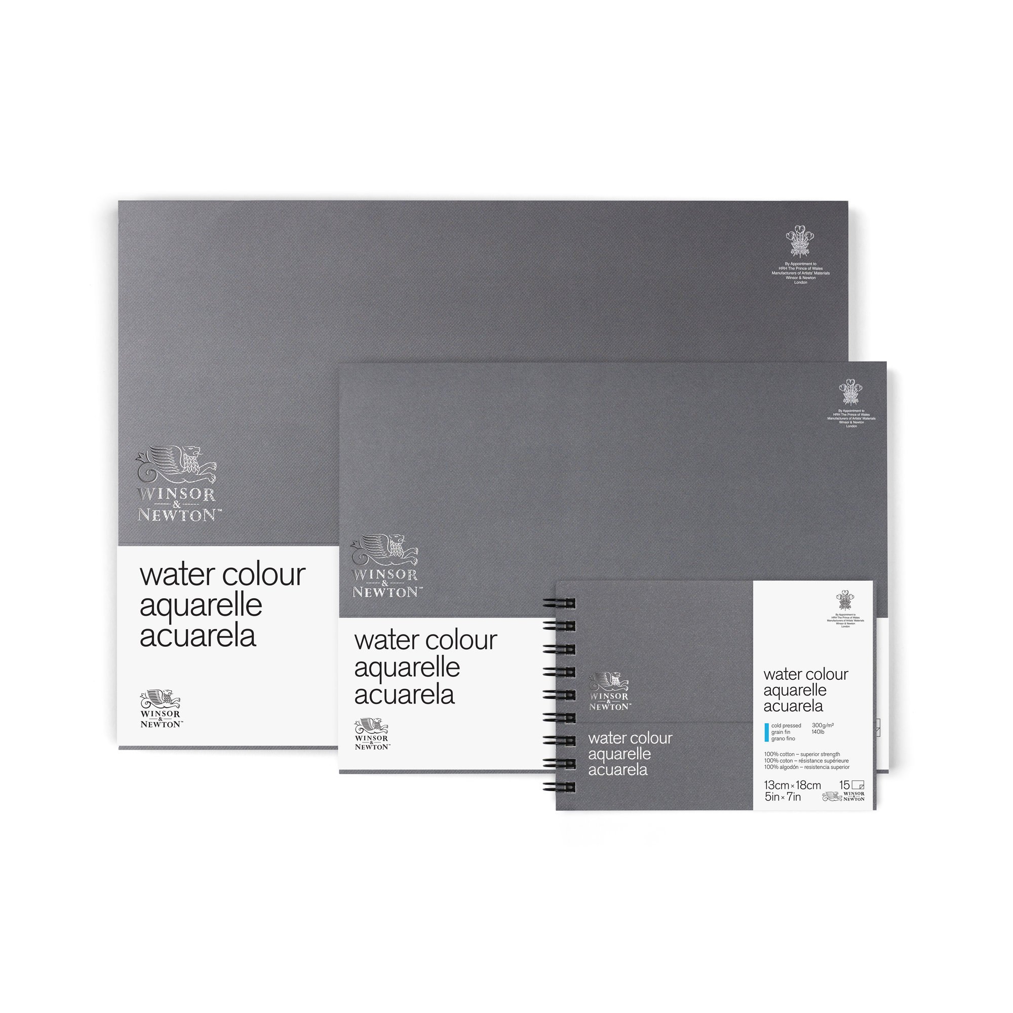 Winsor & Newton Professional Watercolor Paper Block, Cold Pressed 140lb, 9"x12", White