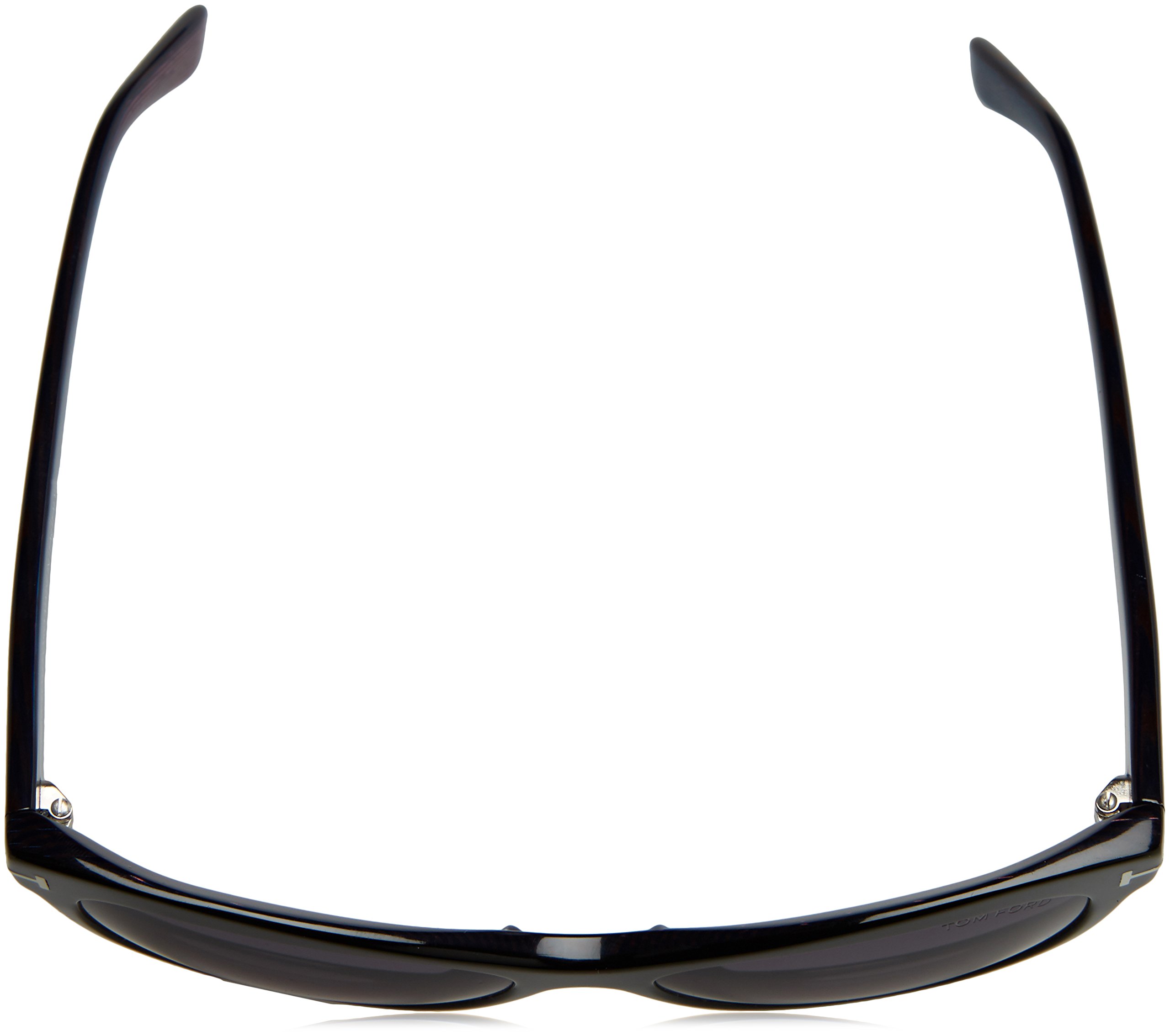 Tom Ford Cateye Sunglasses TF430 Lily 05B Black/Blue Chalkstripe 56mm FT0430