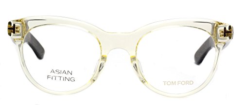 Tom Ford Eyeglasses Frame TF5378-F 026, Crystal/Horn Brown Frame, 51