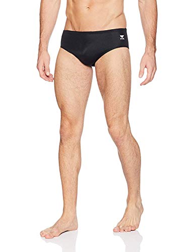 TYR Sport Boys' 4" Nylon Trainer-Y Swim Suit,Black,24