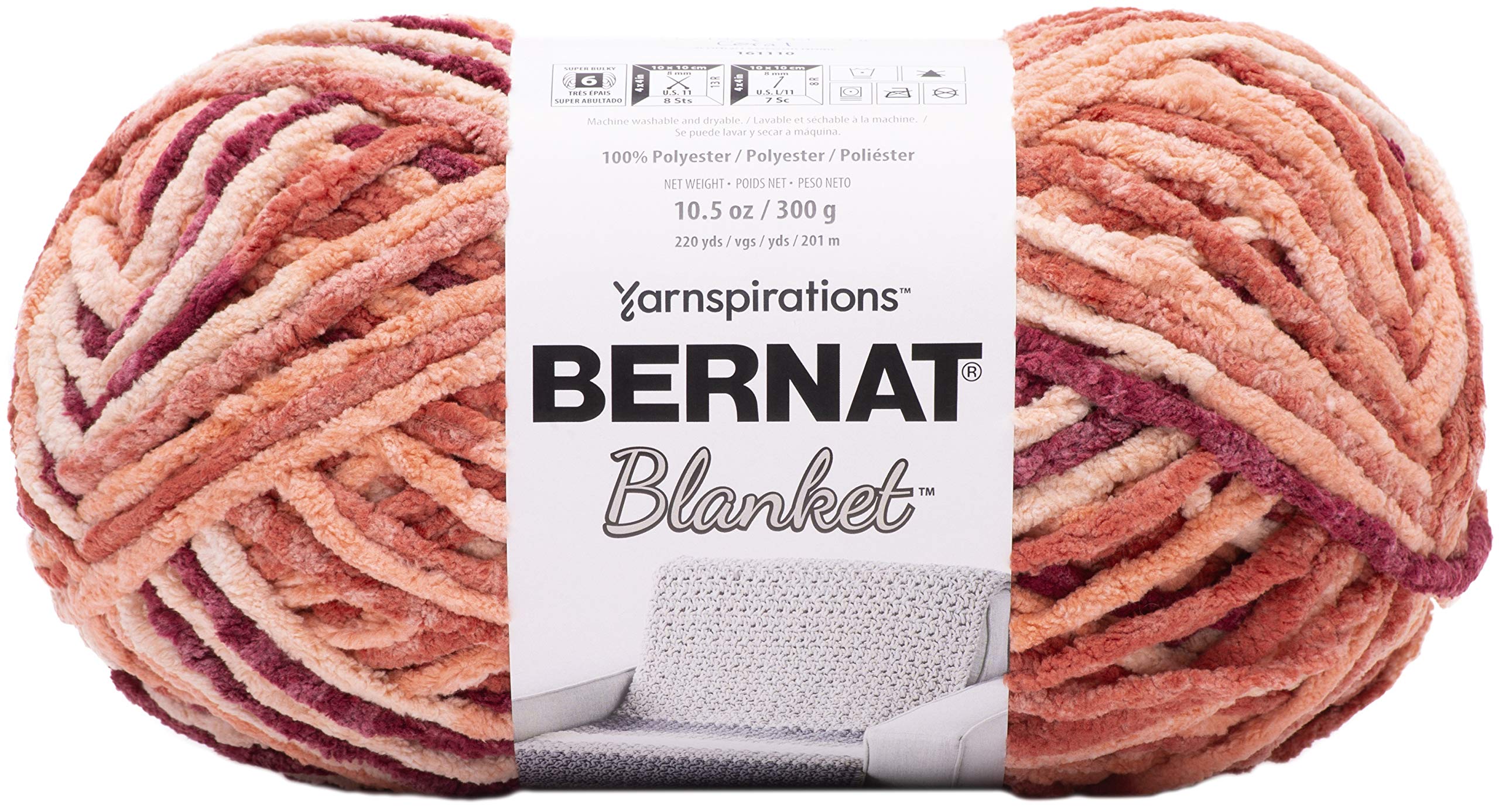 Bernat BER Blanket 300G Clay Pot Coral Yarn