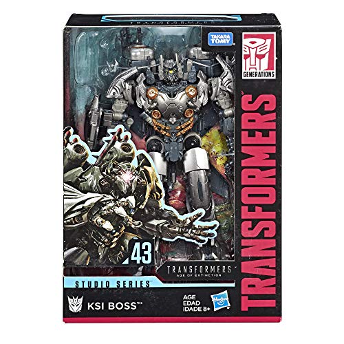 Transformers Toys Studio Series 43 Voyager Class Age of Extinction movie KSI Boss Action Figure - Ages 8 and Up, 6.5-inch