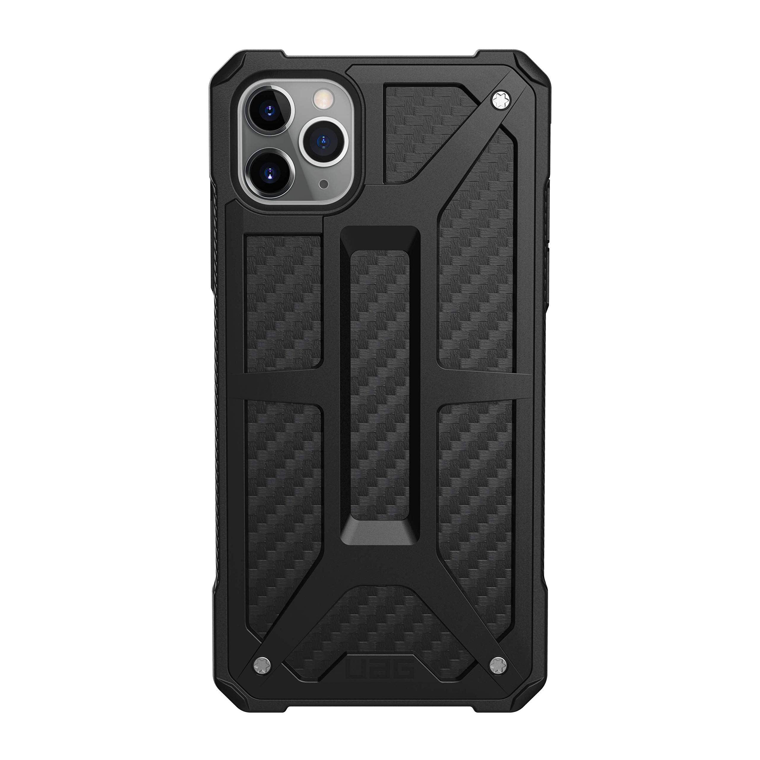 URBAN ARMOR GEAR UAG Designed for iPhone 11 Pro Max [6.5-inch Screen] Monarch Feather-Light Rugged [Carbon Fiber] Military Drop Tested iPhone Case